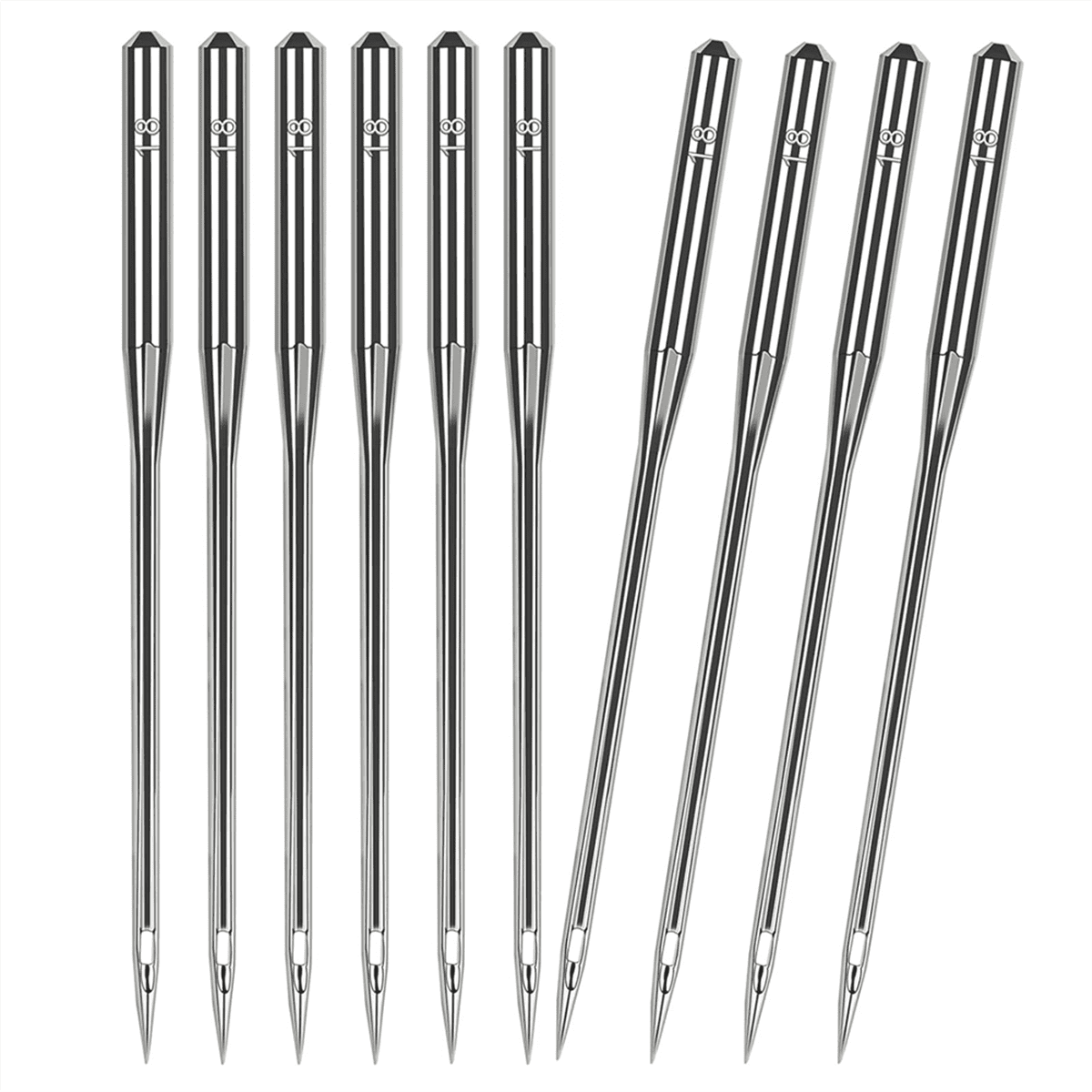 Universal Sewing Machine Needles, Heavy Duty 110/18, 50 Pcs, Metal ...