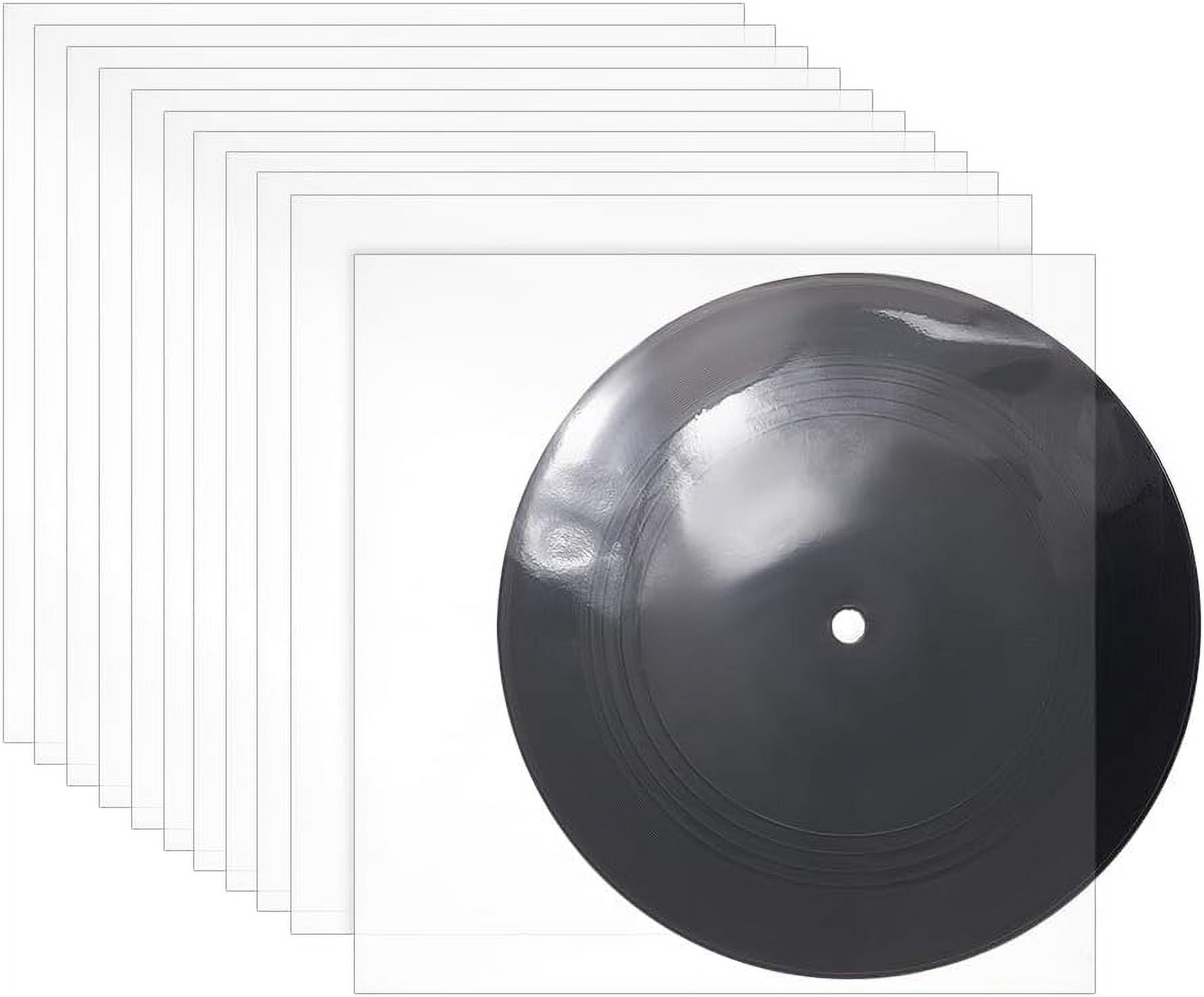 50 Pcs Vinyl Record Sleeves 4 Mil Clear Album Covers Vinyl Record ...