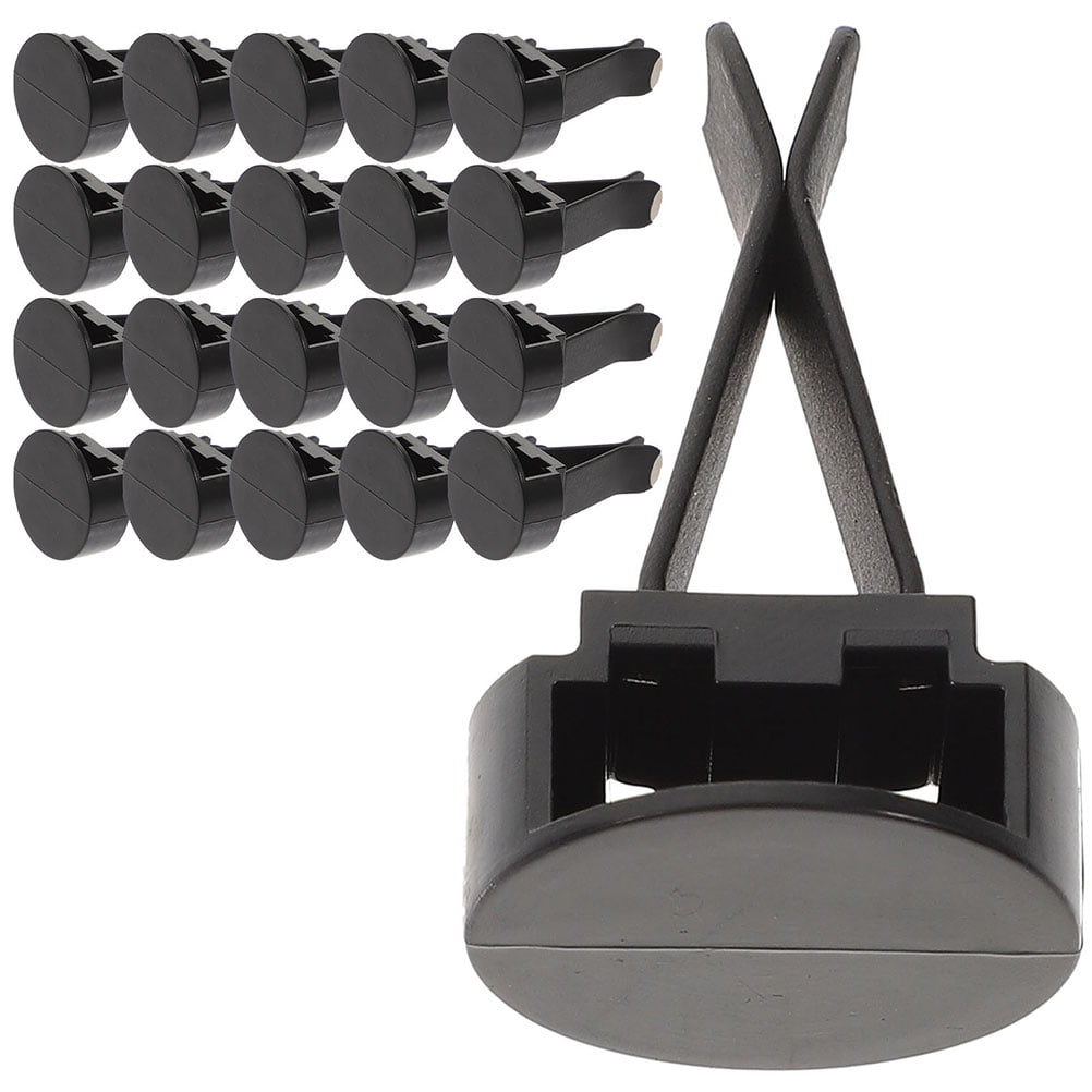 Hytrove Car Air Outlet Clip Metal Plastic 50Pcs 1.6x0.9x0.9in - Walmart.com