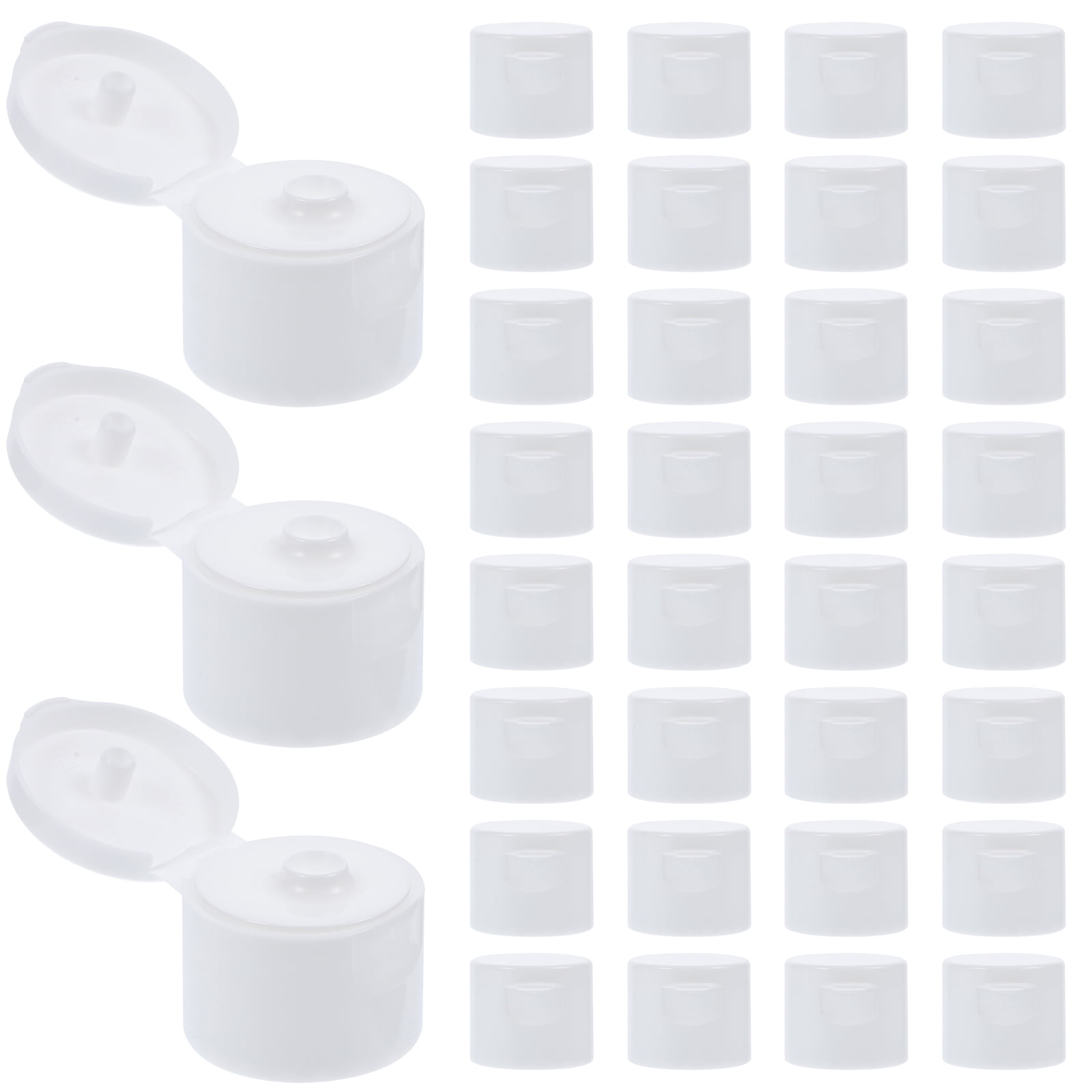 50 Pcs Water Bottle Lid Replacement Cap Pull-type Lids - Walmart.com