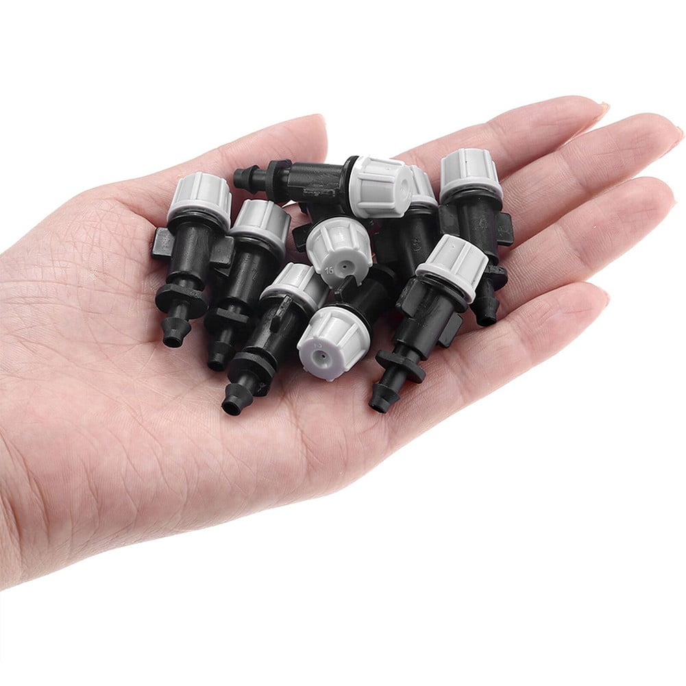 50 Pcs Water Misting Nozzles Sprayer Adjustable For Garden Drip ...