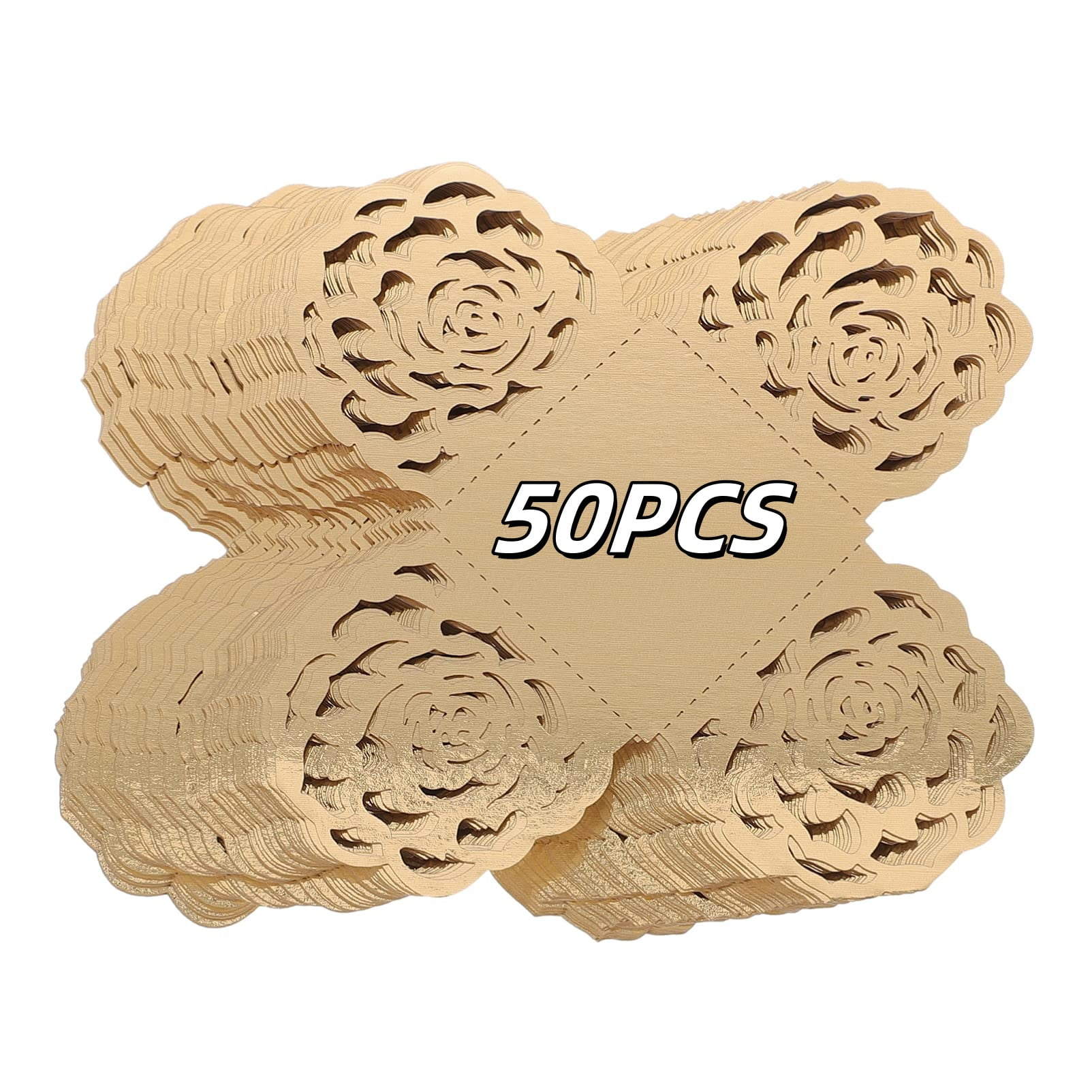 50 Pcs Wrapping Paper Chocolate Packing Paper Candy Cups Truffle ...