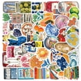 50 Piece Creative Street art Sticker Pack Weatherproof Adhesive Art for ...