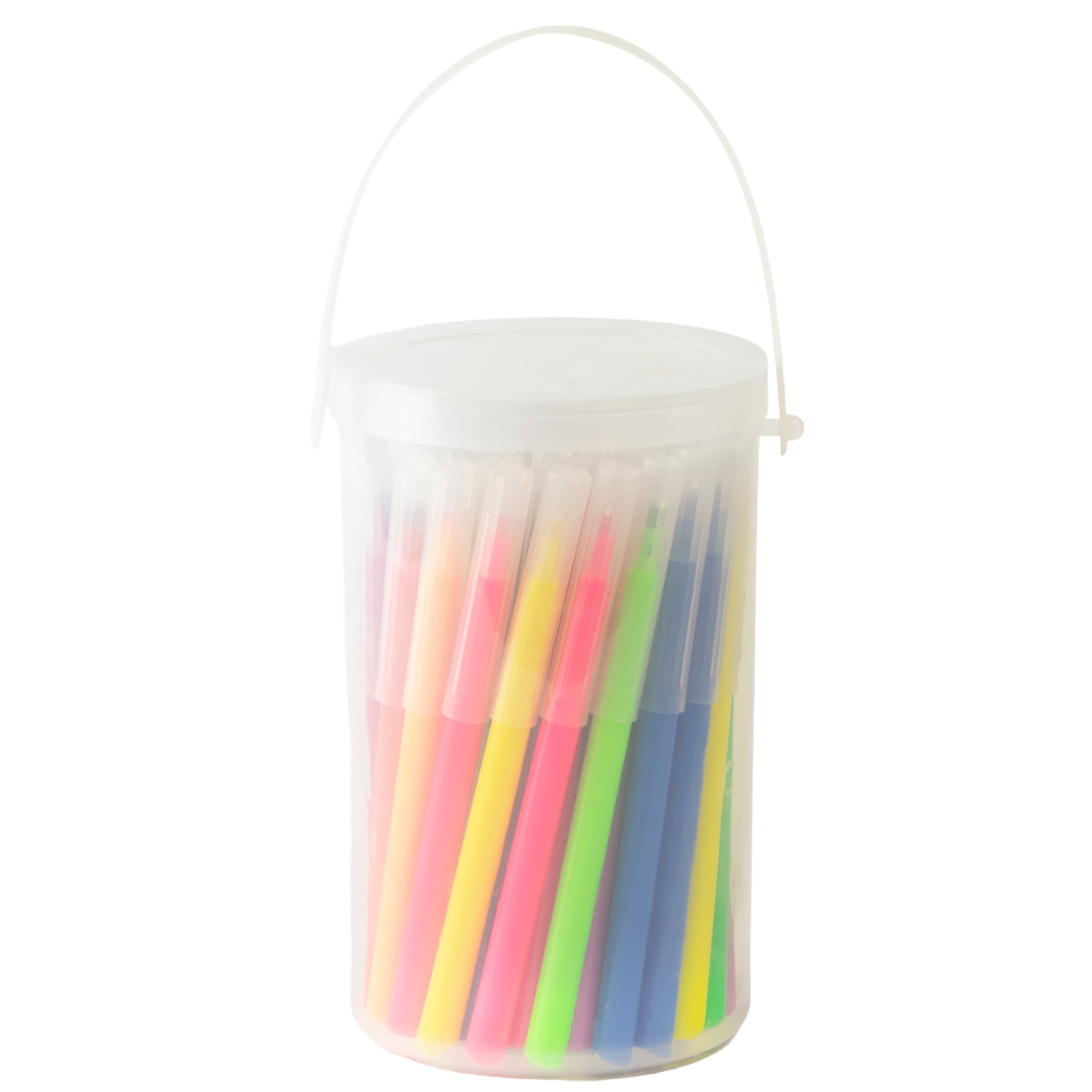 50 Piece Set of Fine Line Markers with Storage Tub, Assorted Colors ...