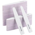 50 Pieces 100/180 Nail Files Bulk Emery Boards for Nails Finger Nail ...