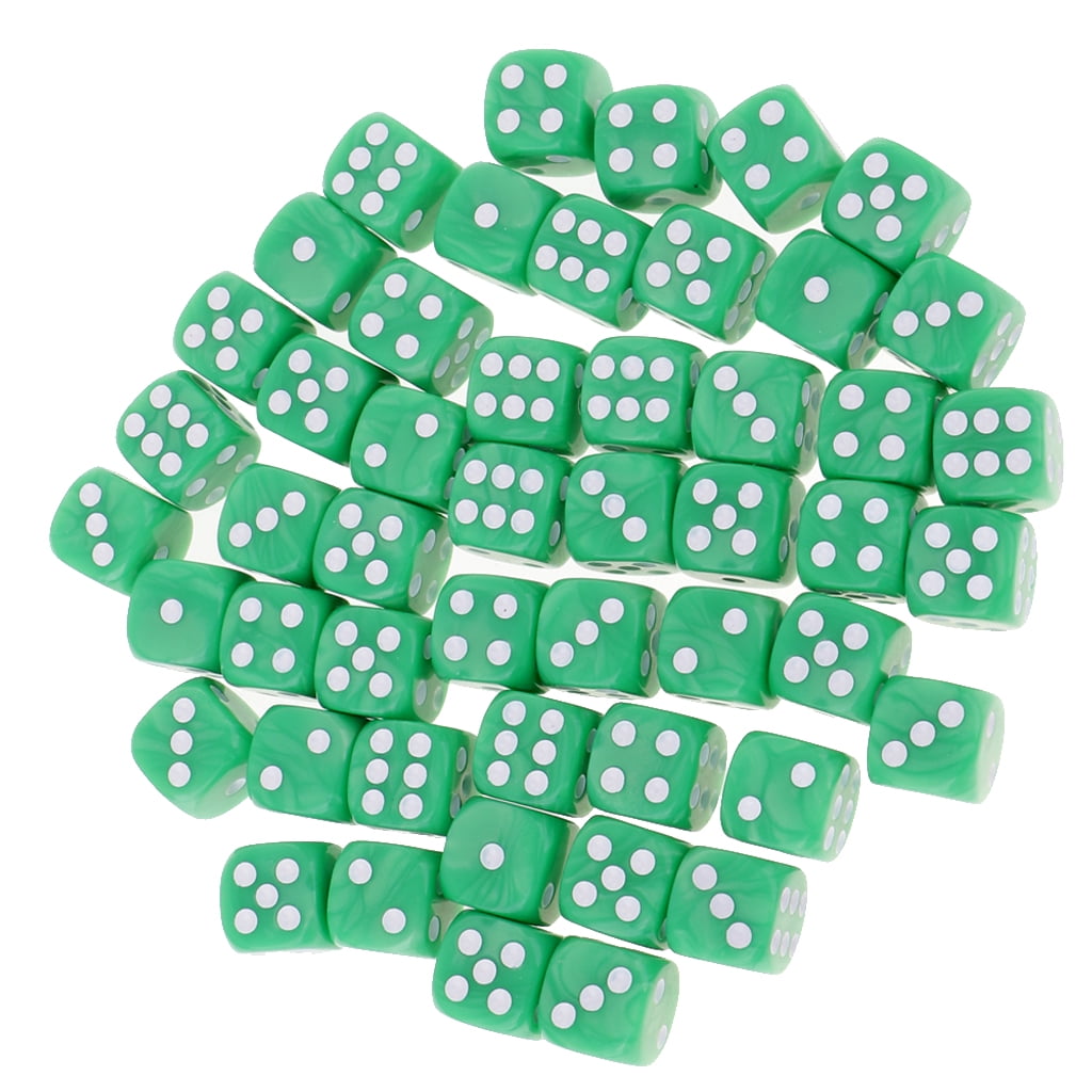 50 Pieces 16mm Dotted Set for Traditional Board Game D& RPG Toys ...