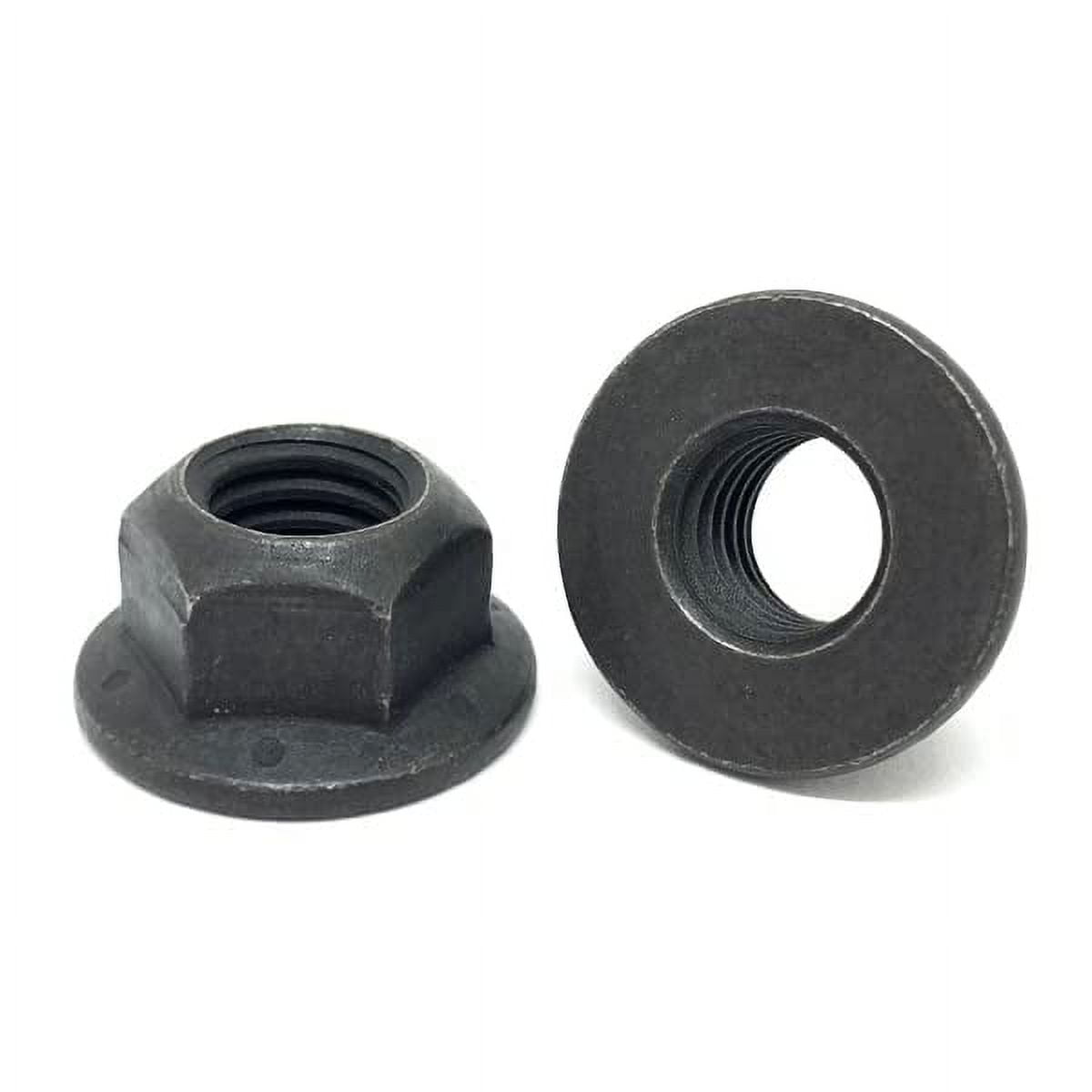(50 Pieces) 3/8"-16 Grade 8 Hex Flange Prevailing Torque Top Lock Nuts ...