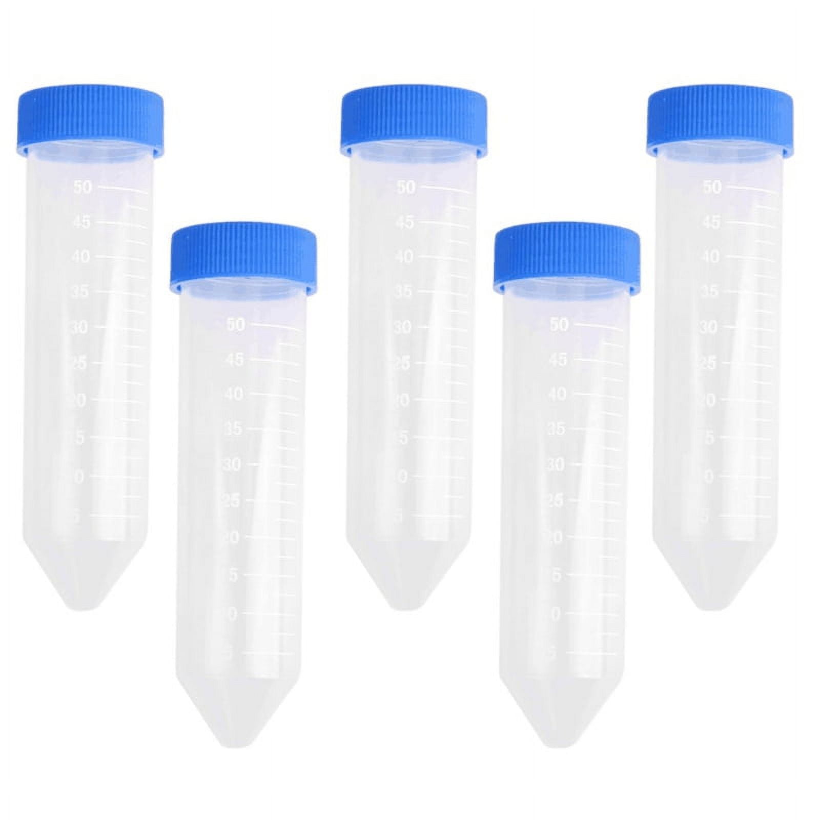 50 Pieces 50Ml Plastic Centrifuge Tube Pipe Vial Lab Test Container ...