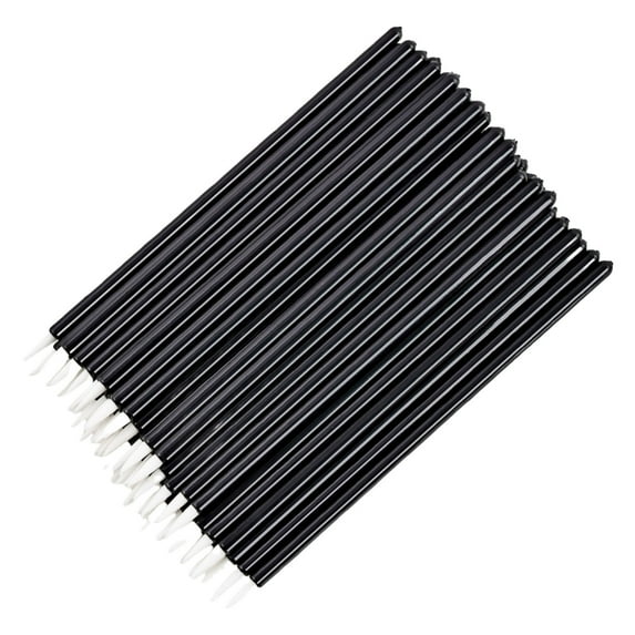 50 Pieces Brushes Eyelash Extension Brushes Lipstick Brush Applicator ...