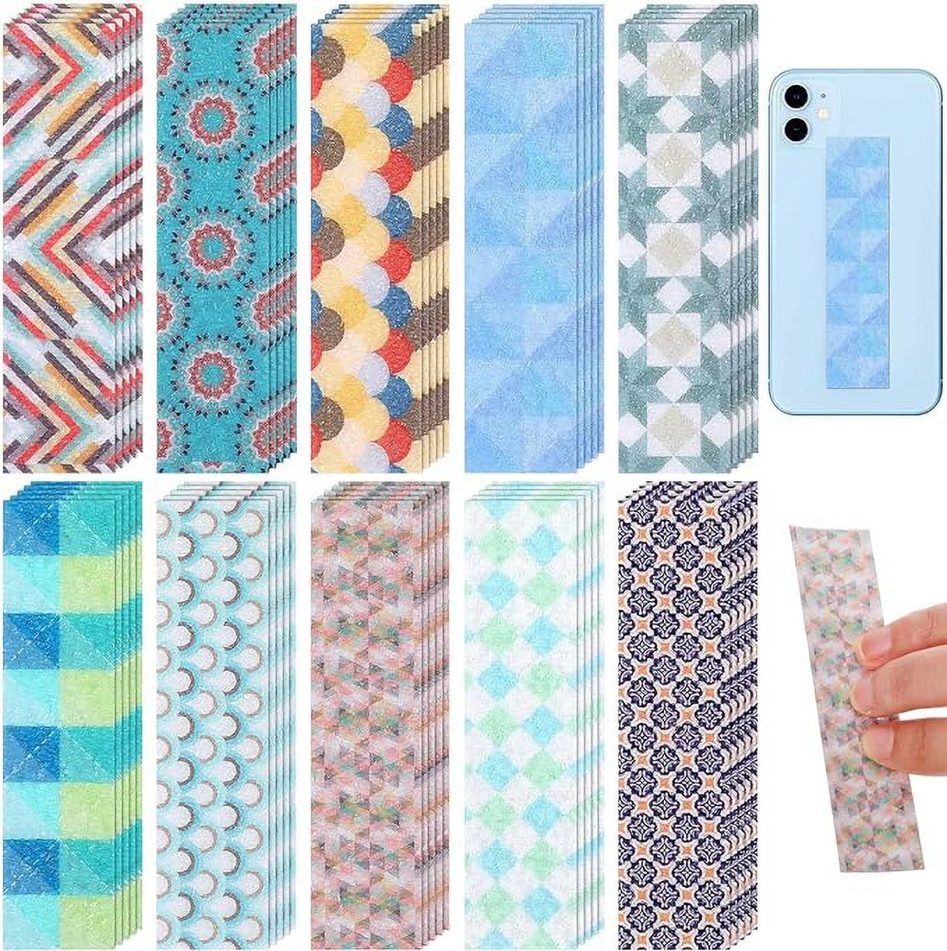 50 Pieces Calm Stickers for Anxiety Sensory Stickers Pads Textured ...