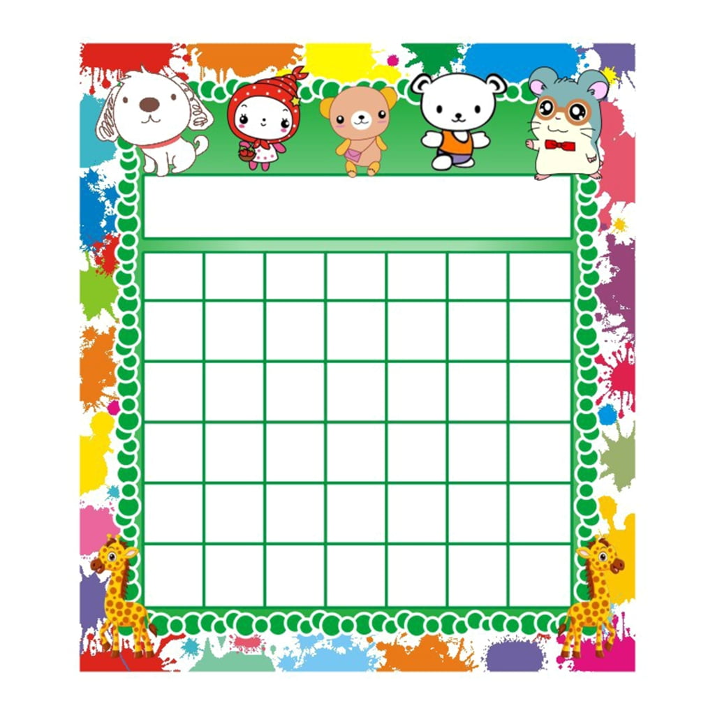 50 Pieces Classroom Incentive Chart Animal Designs Positive Behavior ...