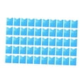 50 Pieces Dental Bib Table Mat Adults Bib Paper Polyethylene Waterproof ...