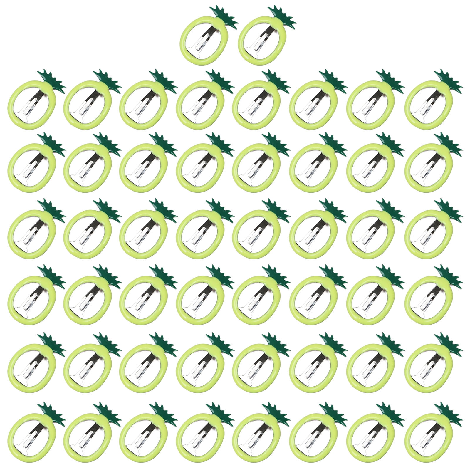 50 Pieces Girls Small Hair Clip Sweet Side Clip Metal Hairpin Gift Cute ...