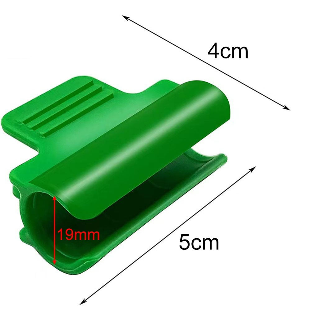 50 Pieces Greenhouse Clamps for Film Row Cover Netting Tunnel Hoop Clip ...