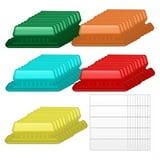 50 Pieces Hanging File Folder Labels with 50 Inserts, 2 Inch for ...