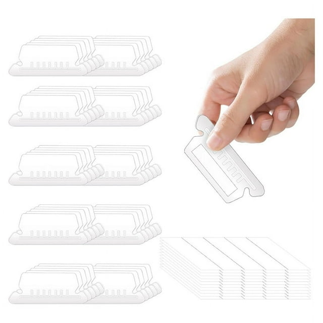 50 Pieces Hanging File Folder Labels with 50 Inserts, 2 Inch for ...
