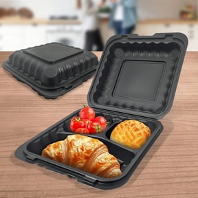 Take Out Containers Black Disposables