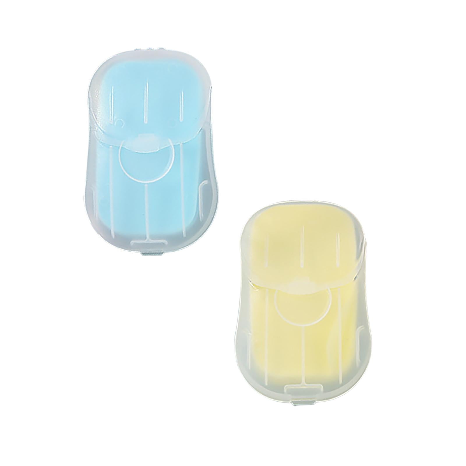 50 Pieces Of Disposable Hand Soap Paper And Portable Hand Soap Tablets ...