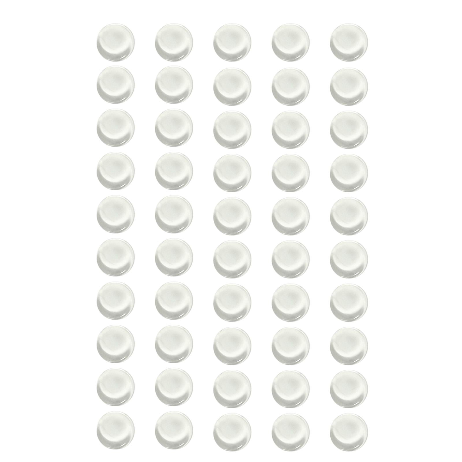 50 Pieces Rubber Damper Buffer Cabinet Door Bumpers, Cabinet Stoppers ...