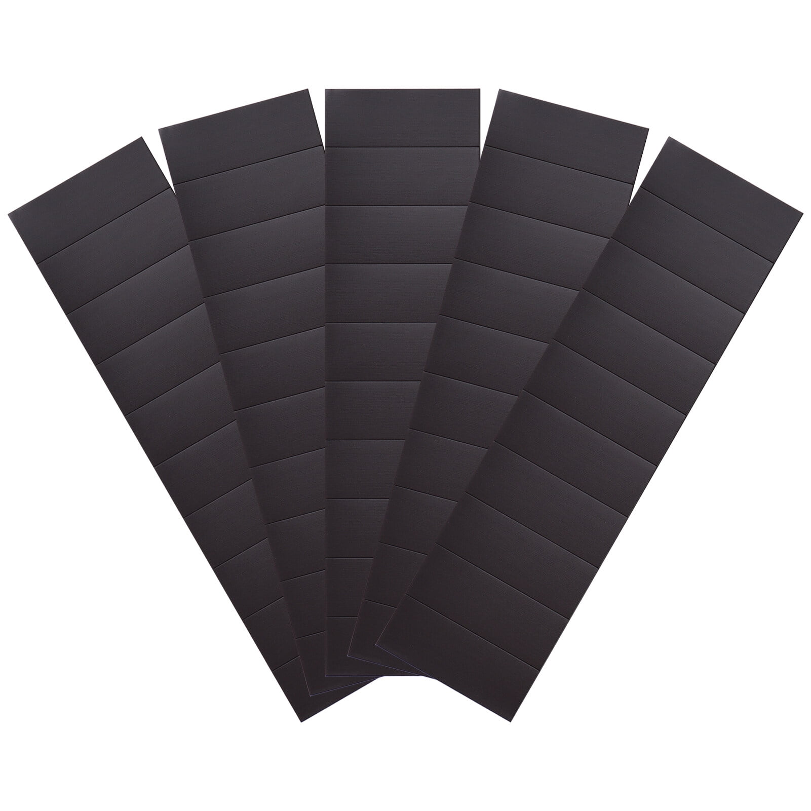 50 Pieces Self-Adhesive Magnetic Strips (Each 40x15x0.5mm) on 5 Tape ...