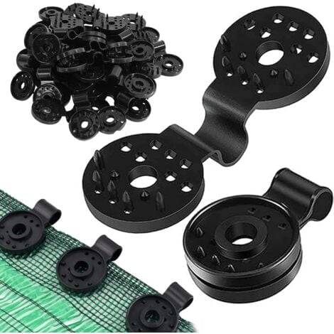 50 Pieces Shade Cloth Clips Accessory for Parasol and Shade Sail ...