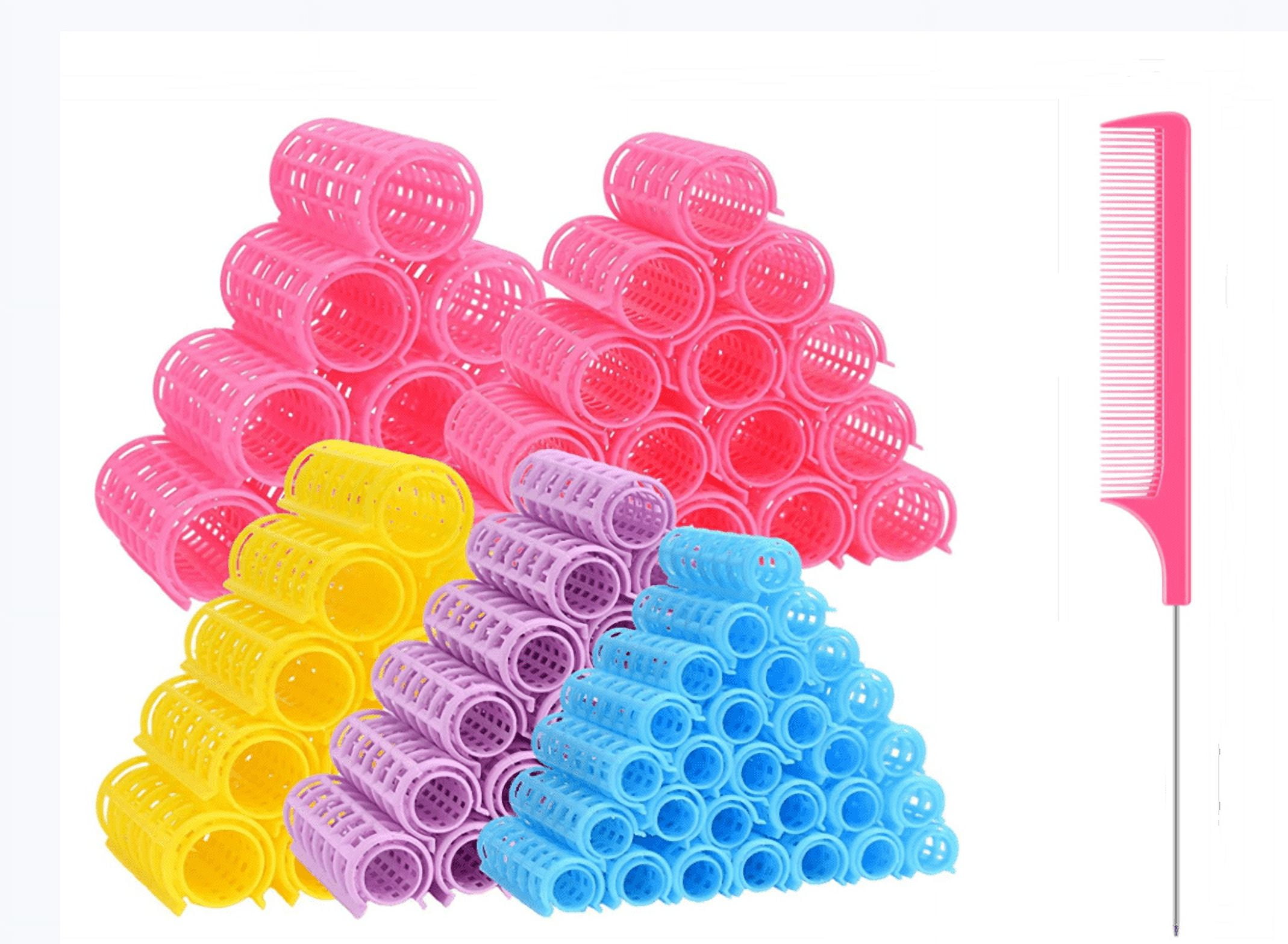 Snap On Plastic Hair Rollers