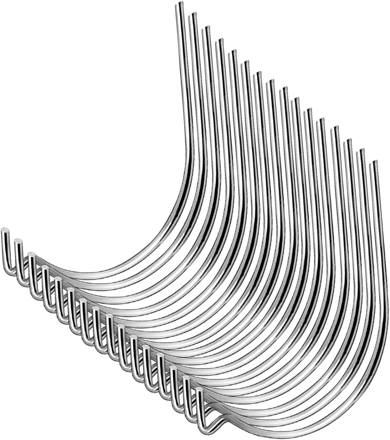 50 Pieces Stainless Steel Picture Hanging Hooks Heavy Duty Drywall Wire ...