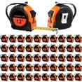 50 Pieces Tape Measure Retractable and Easy Read with Fractions Marked ...