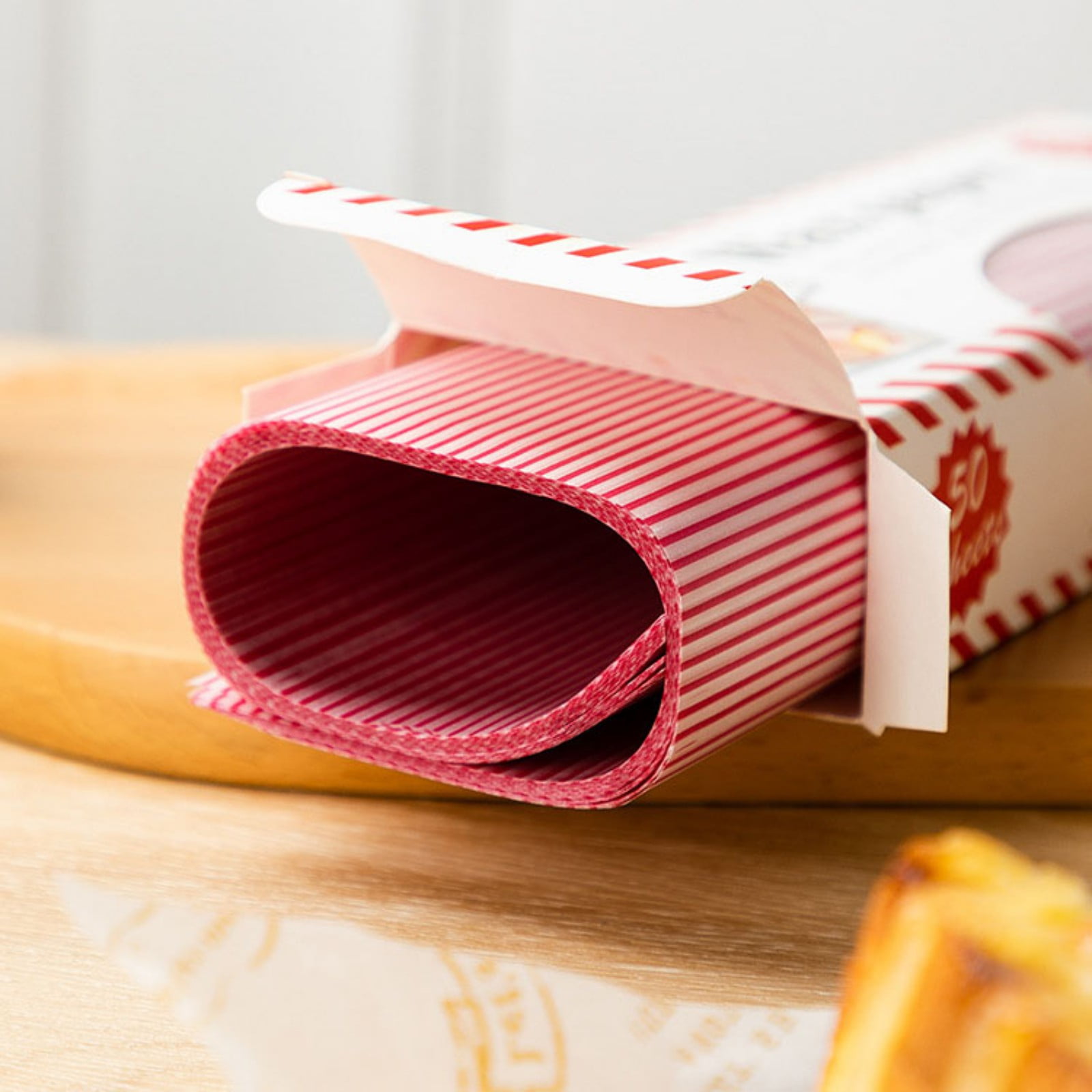 50 Pieces Wax Paper Deli Paper Sheets Sandwich Wrap Parchment Paper ...