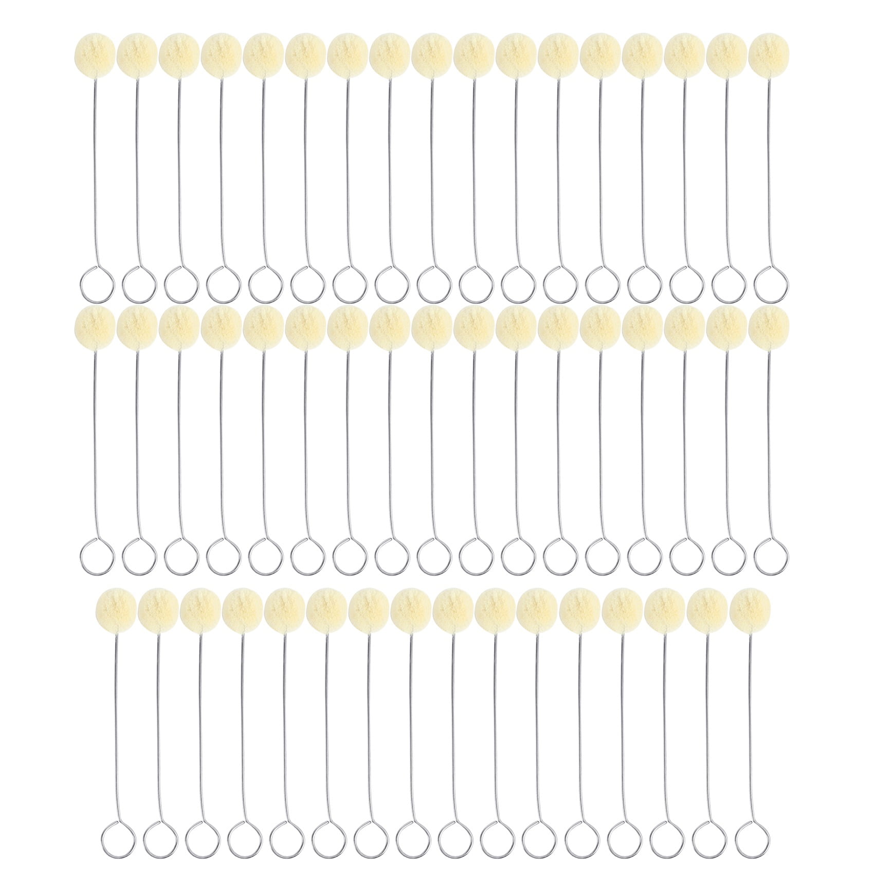 50 Pieces Wool Daubers Brush Leather Dye Dauber Dyeing Applicator with ...