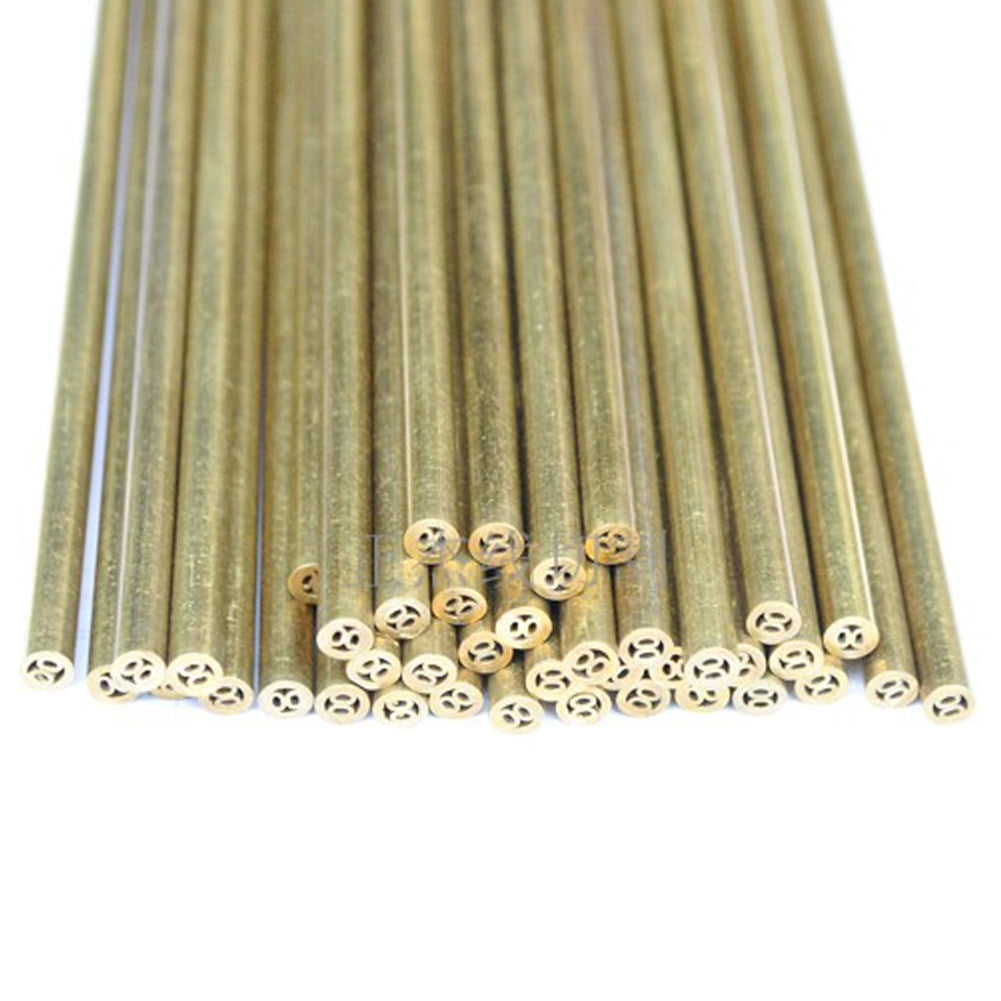 50 Pieces porous brass electrode tube ,1.6mm outer diameter, 400mm long ...