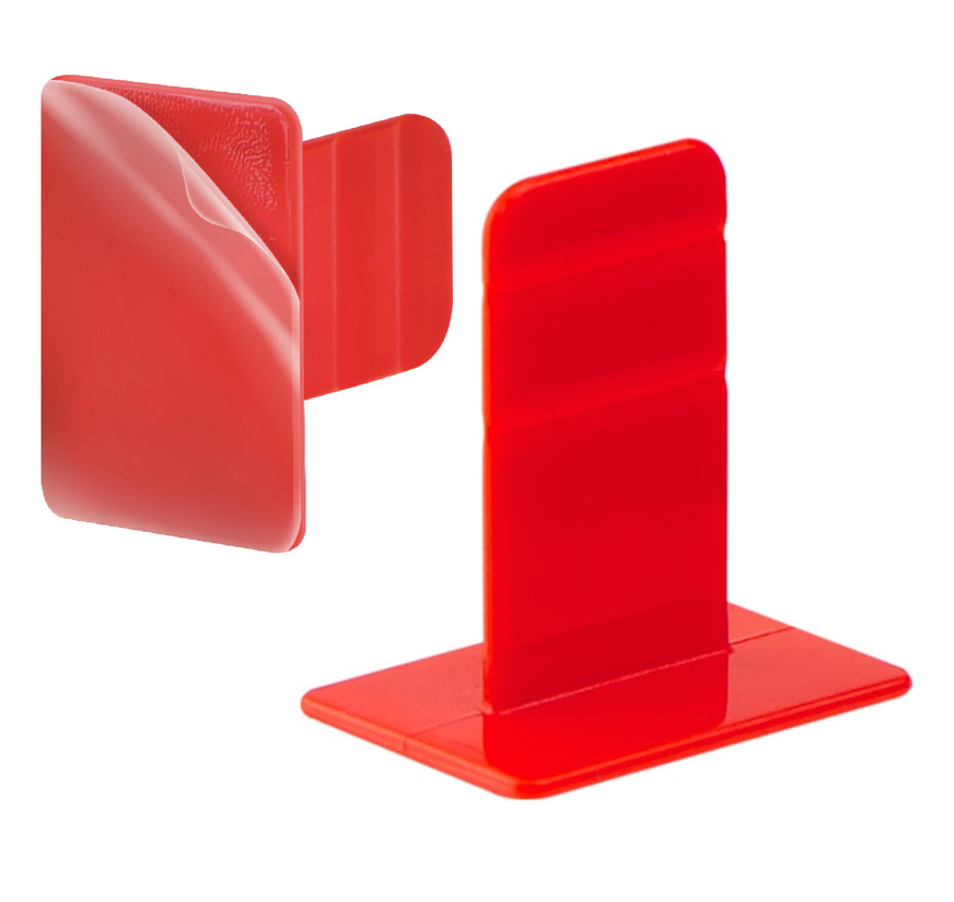 50/Pk Dental Adhesive Sensor Holder Sticky Bite Tab, Red Fits All ...
