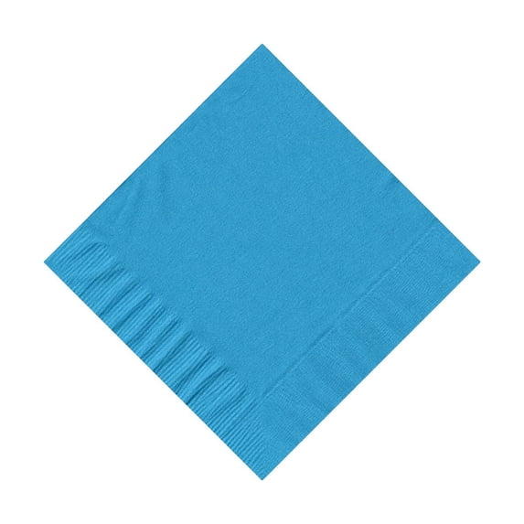 50 Plain Solid Colors Beverage Cocktail Napkins Paper - Turquoise ...