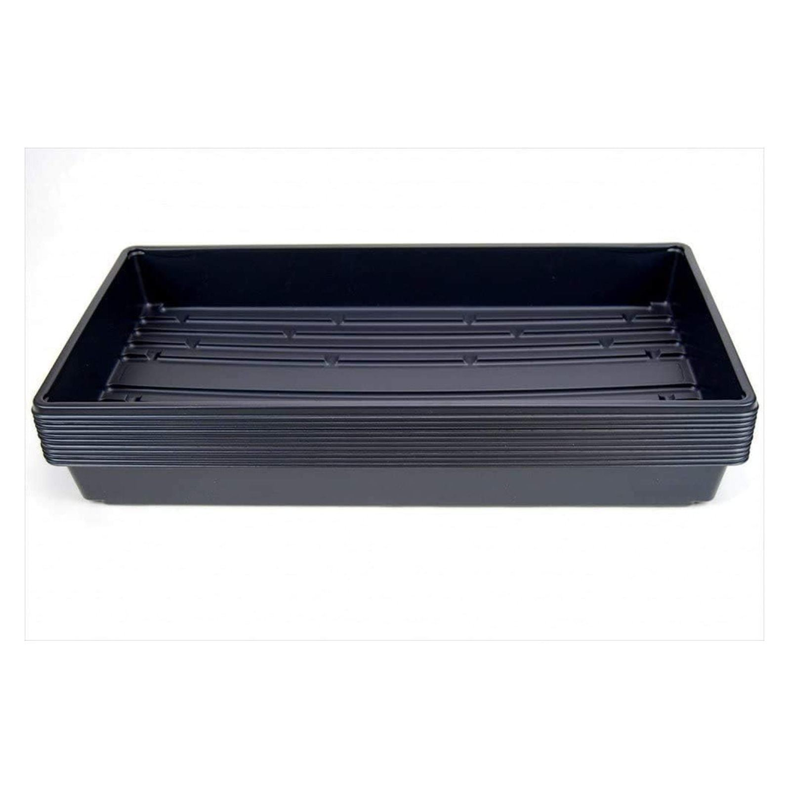 50 Plant Growing Trays (No Drain Holes) - 20inches x 10inches - Perfect ...