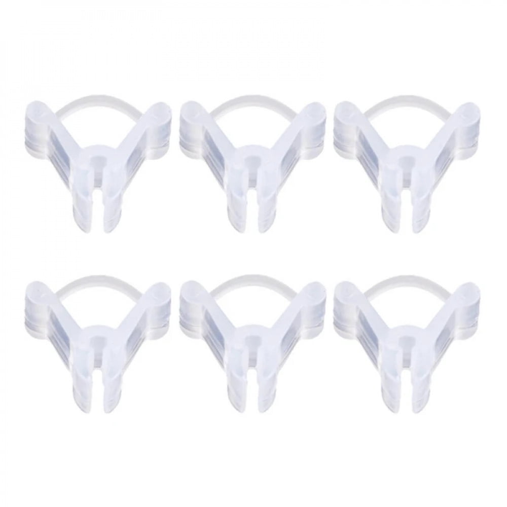 50 Plastic Grafting Clamps, Garden Plant Support Clamps, Round Red ...