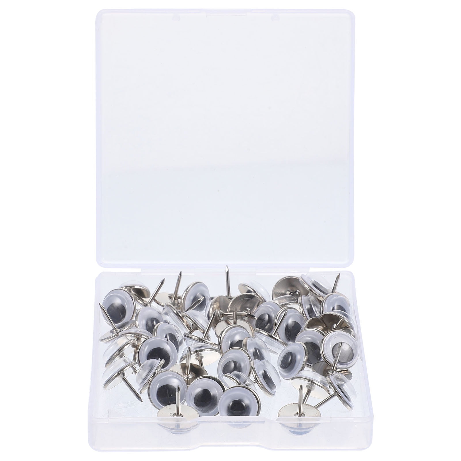 50 Plastic Thumb Tacks for Photos, Maps & Bulletin Board - Walmart.com