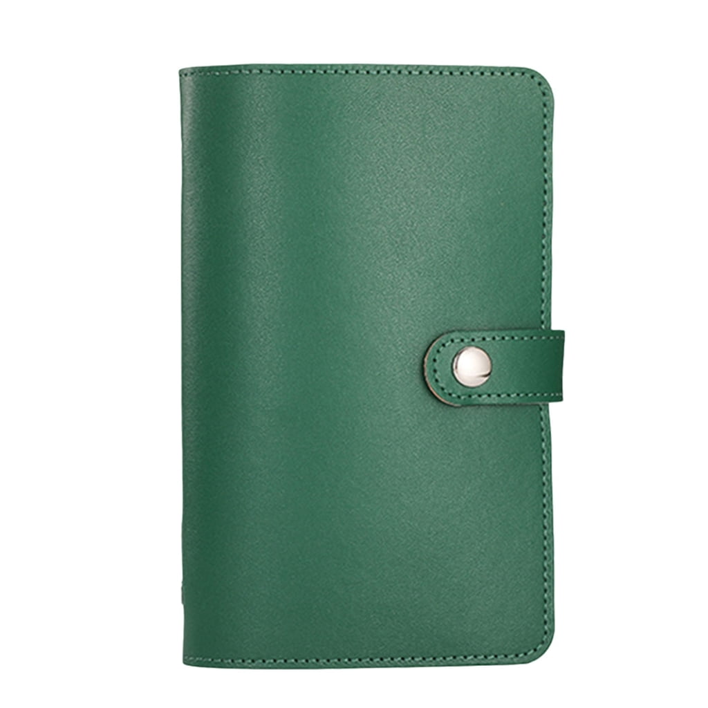 50 Pocket Currency Album 7x4.5In Leather Money Holder Banknotes ...