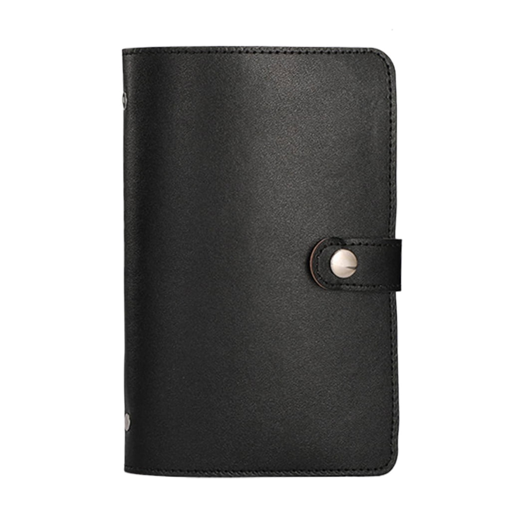 50 Pocket Currency Album 7x4.5In Leather Money Holder Banknotes ...