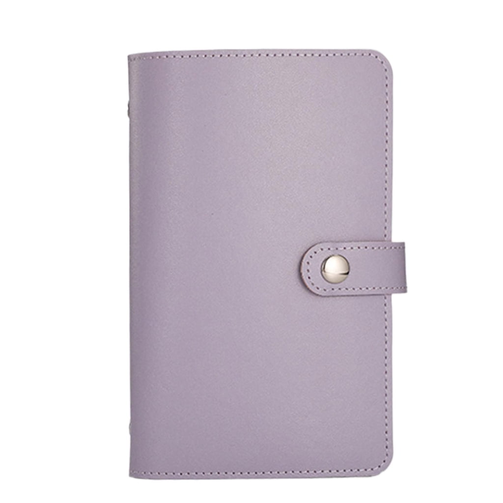 50 Pocket Currency Album 7x4.5In Leather Money Holder Banknotes ...
