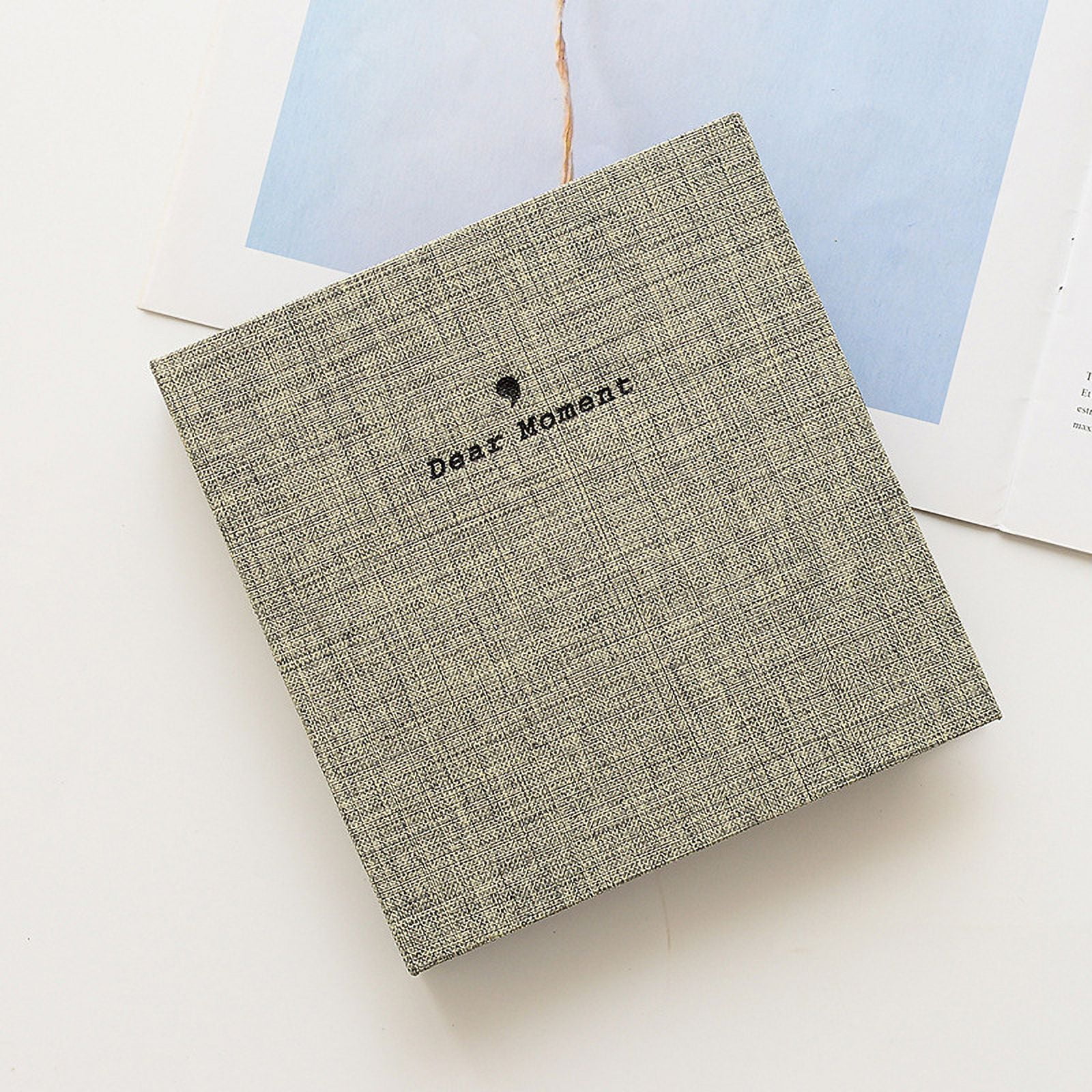 50 Pockets Fabric Cover Instax Wide Album 3.5x5 Photo Album for Fuji ...