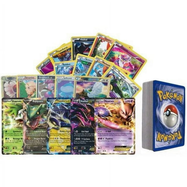 Pokemon 50 Card Pack Lot - Rares, Foils, 1 Legendary EX, No Duplication ...