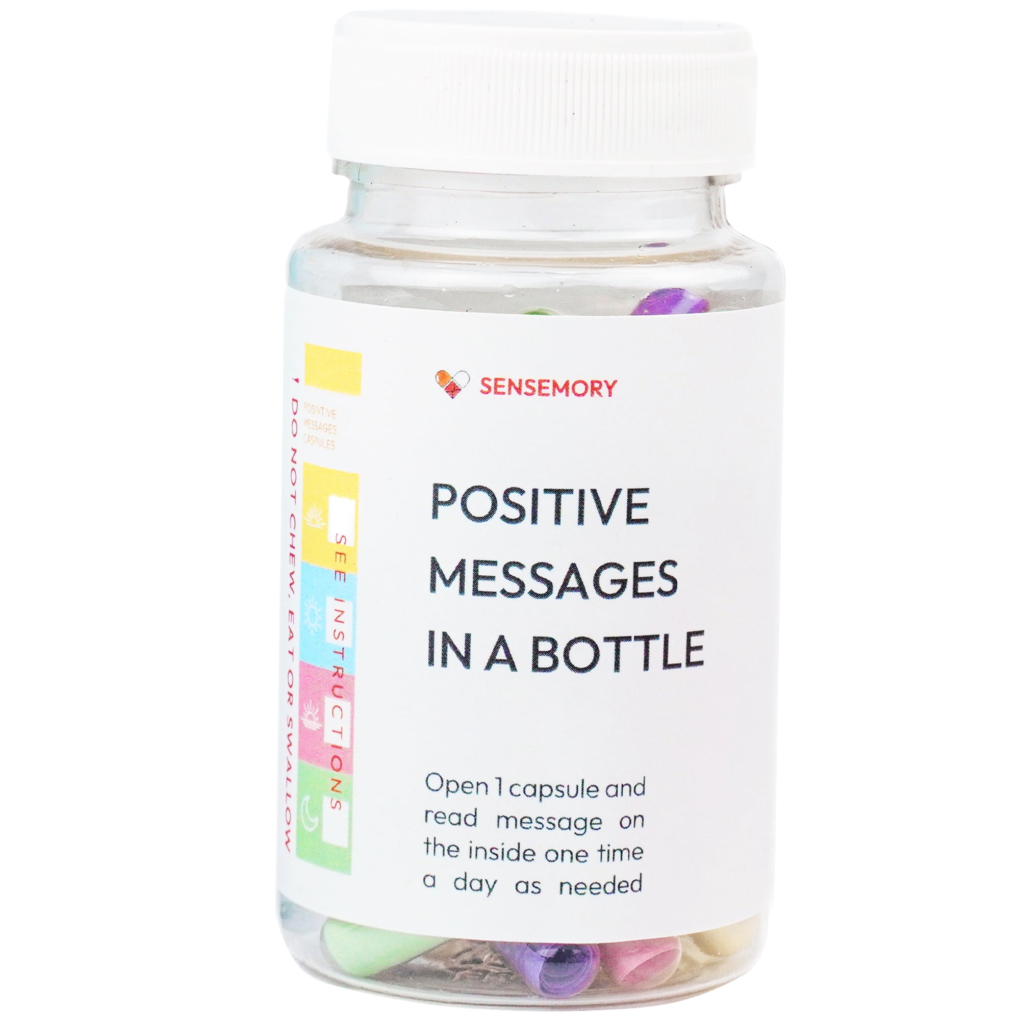 50 Positive Messages in a Bottle, Positive Affirmation Gifts for Women ...