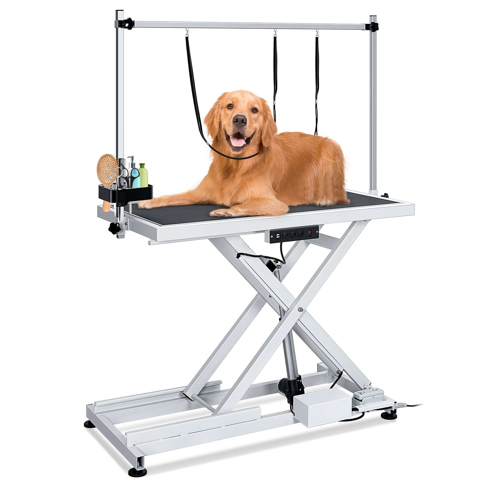 50" Professional Electric Dog Grooming Table, Heavy Duty Height ...