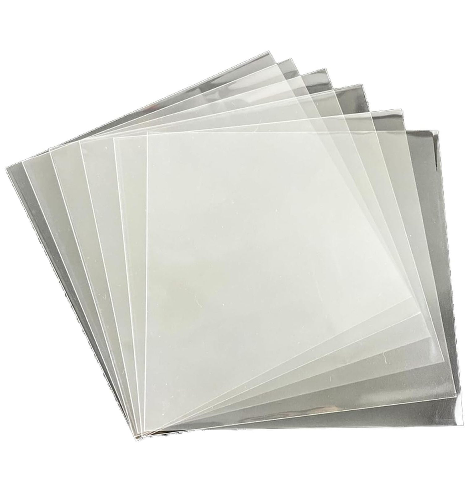 50 Record Sleeves for 12" Vinyl - 4 Mil Clear Outer Protectors - 12.79 ...