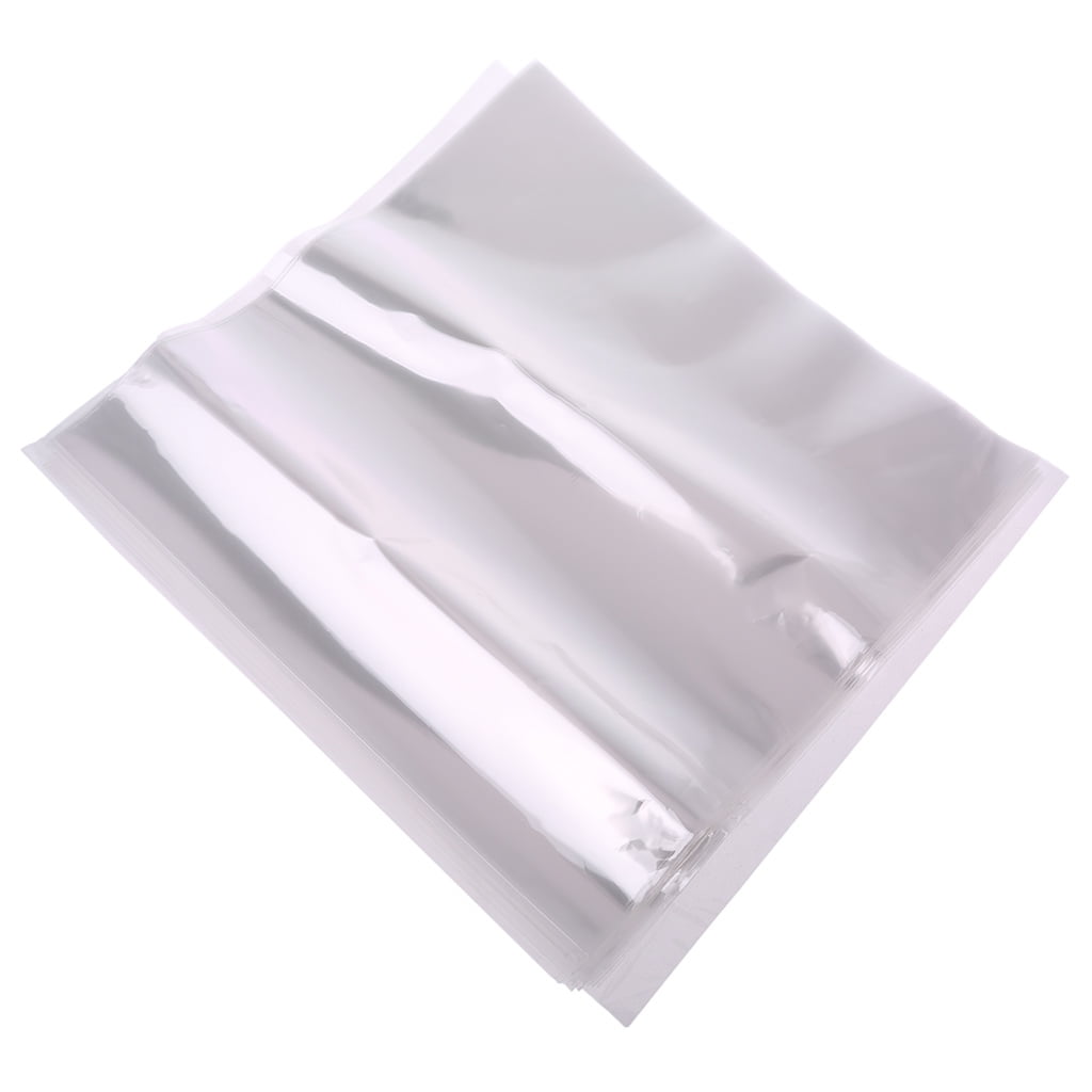 50 Record Sleeves Crystal Clear Vinyl Record Storage Protector 12 ...