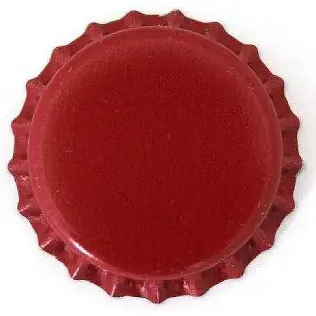 50 Red ON BOTH SIDES Bottle Caps New Unused Bottlecaps Cap Colored ...