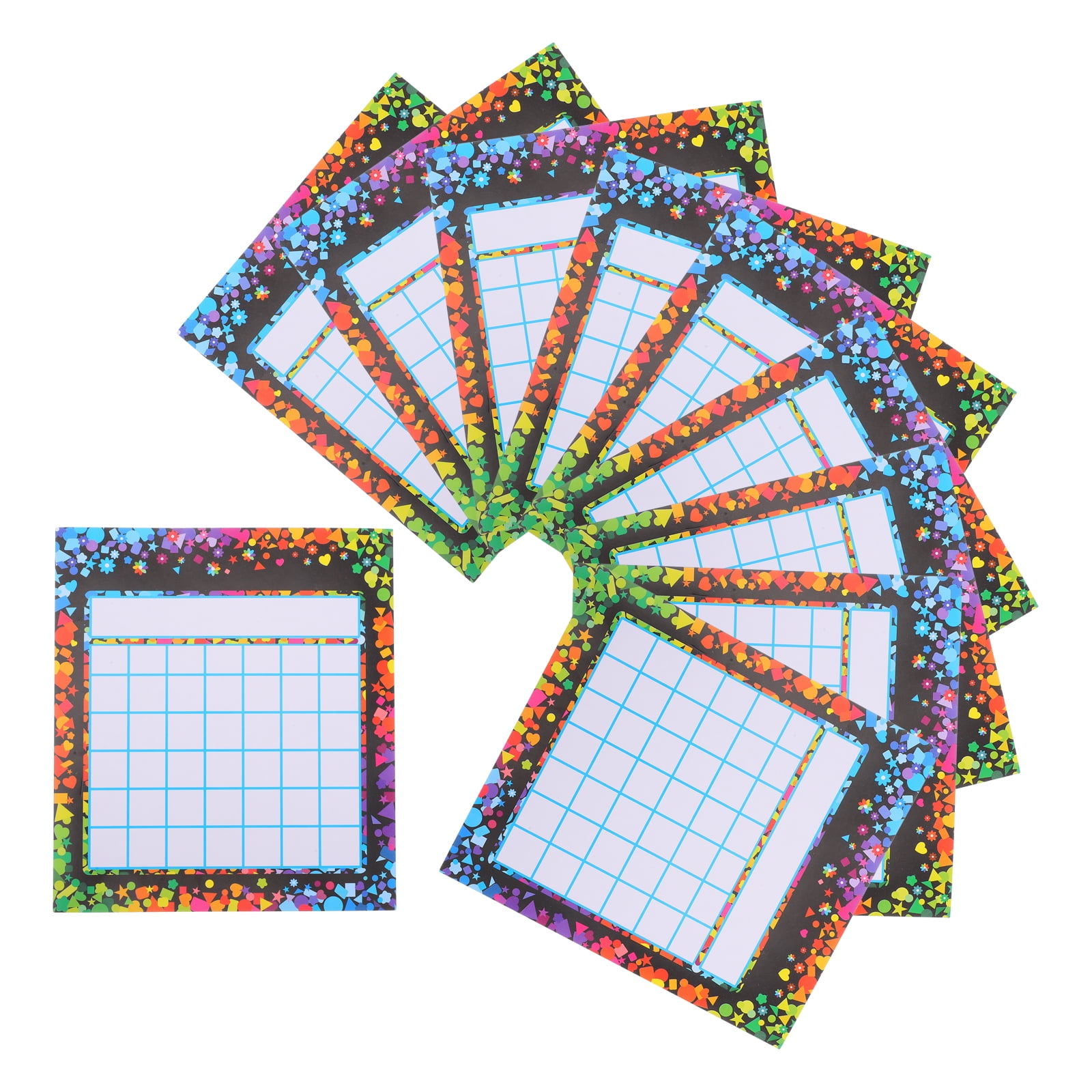 50 Reward Chart Card Schedule Pupils Toddler - Walmart.com