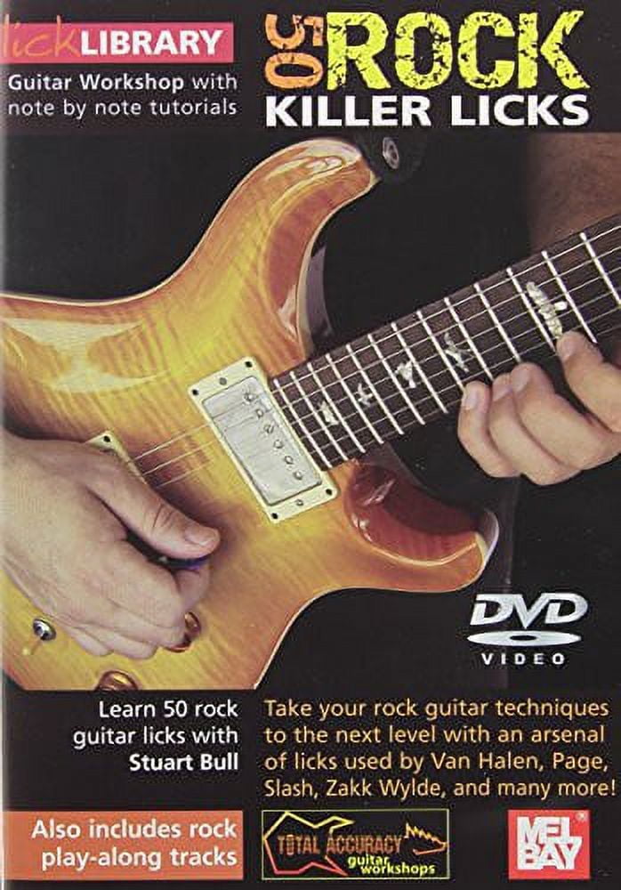 50 Rock Killer Licks (DVD), Lick Library, Special Interests - Walmart.com