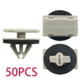 50 Rocker Door Moulding Clip With Sealer Fasteners Clip for GM Chrysler ...