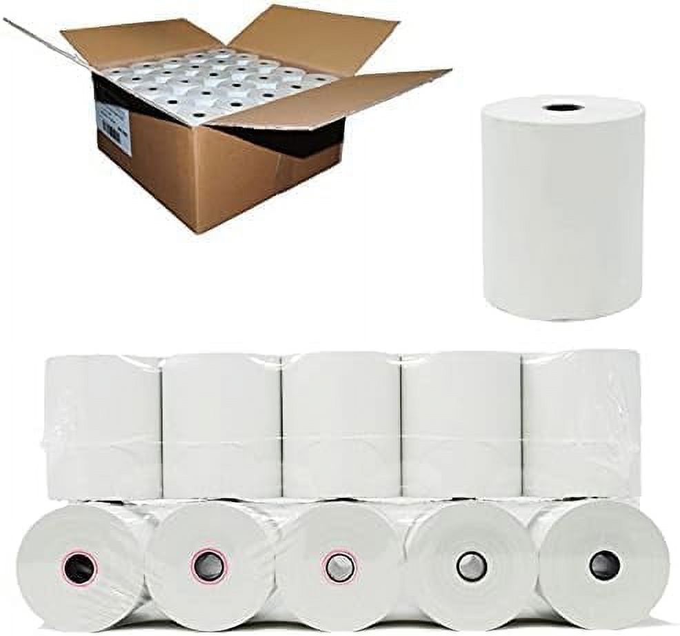 50 Rolls 48 GSM 3 1 8 X 200 Thermal Paper Receipt Rolls Actual 50 Rolls 48 GSM 3 1 8 X 200 Thermal Paper Receipt Rolls Actual